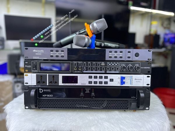 Full Combo Hãng dB Acoustics Cục Đẩy KP500