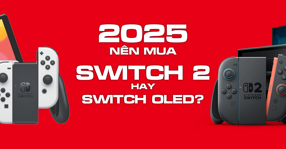 Nintendo Switch 2 Đã Công Bố, Vậy Có Nên Mua Nintendo Switch OLED Tron ...