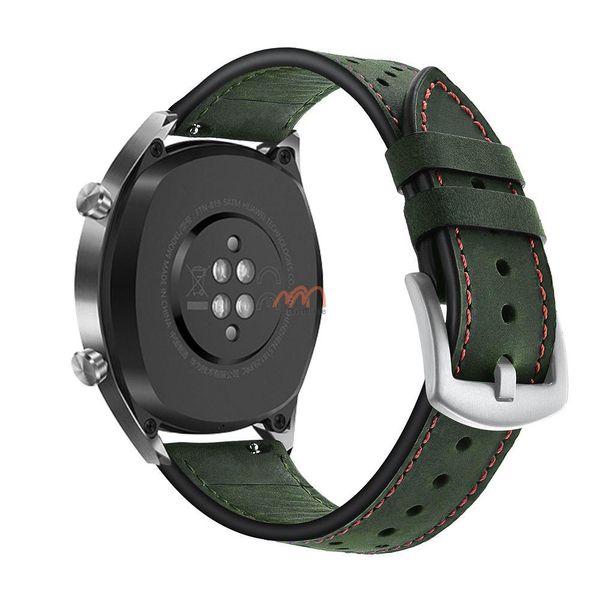 Dây da bấm lỗ Huawei GT Magic hiệu Sikai – Min Mobile