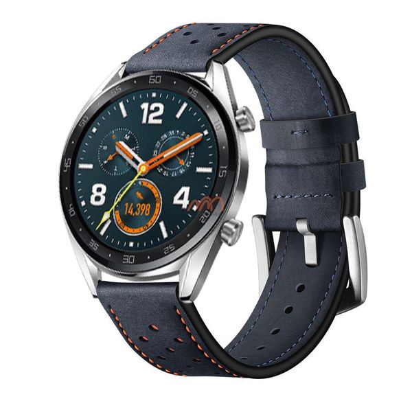 Dây da bấm lỗ Huawei GT Magic hiệu Sikai – Min Mobile