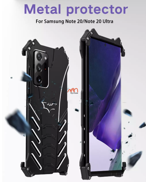 Ốp lưng kim loại Batman Samsung Note 20 Ultra 5G hiệu R Just – Min Mobile