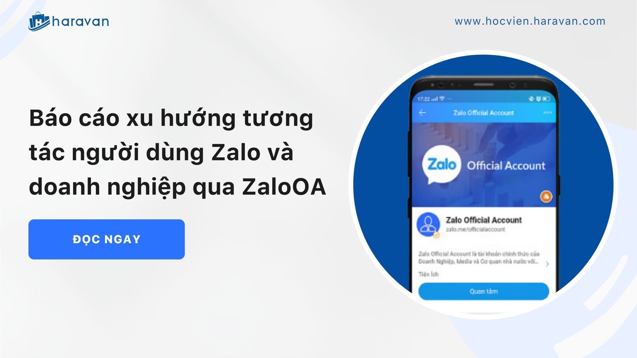 Báo cáo xu hướng tương tác người dùng Zalo và doanh nghiệp qua ZaloOA