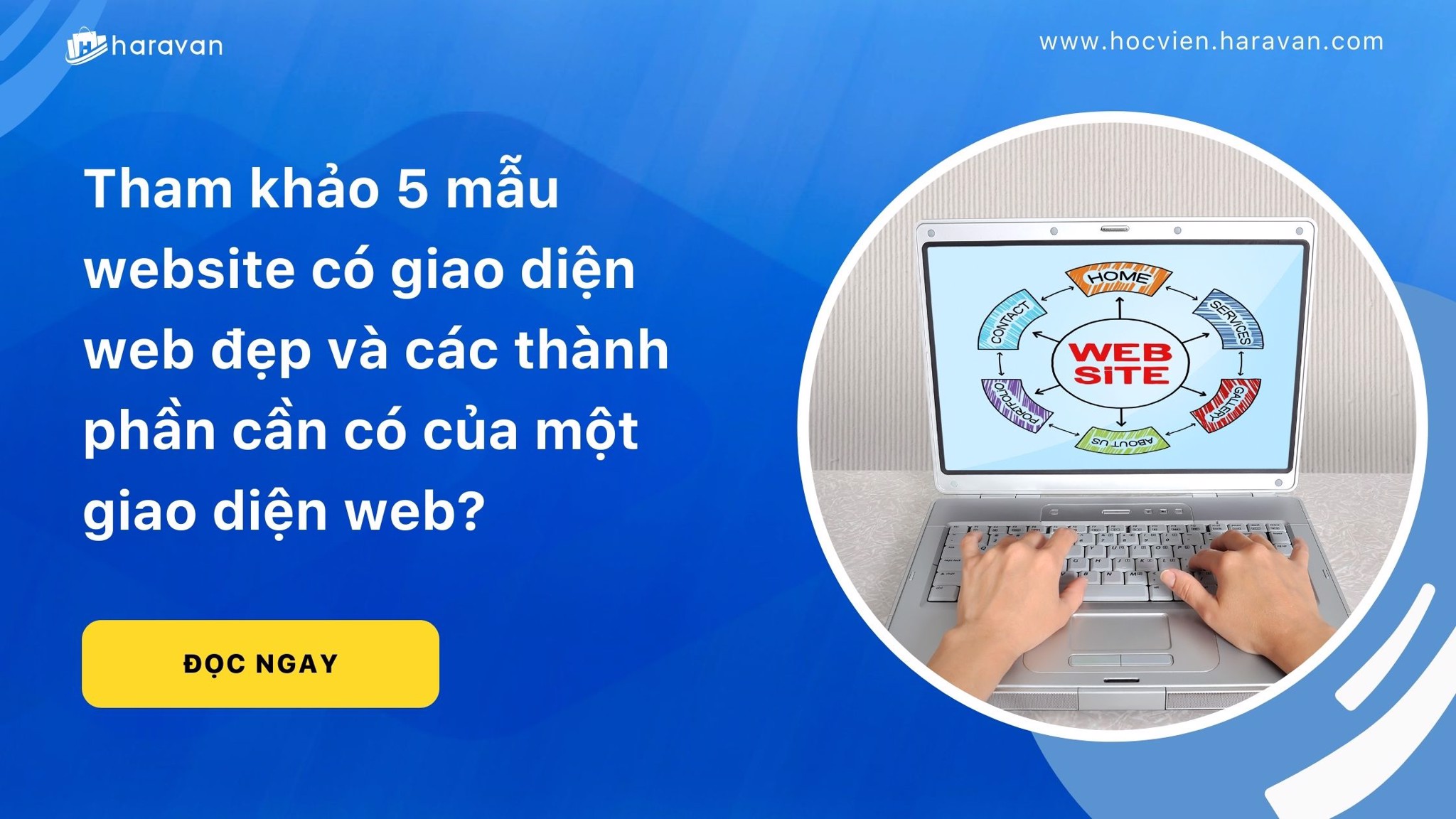 5 mẫu website đẹp có giao diện thiết kế phổ biến nhất hiện nay
