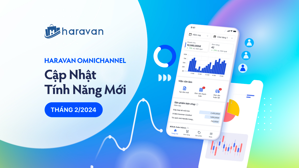 Haravan Omnichannel cập nhật tính năng mới tháng 2/2024