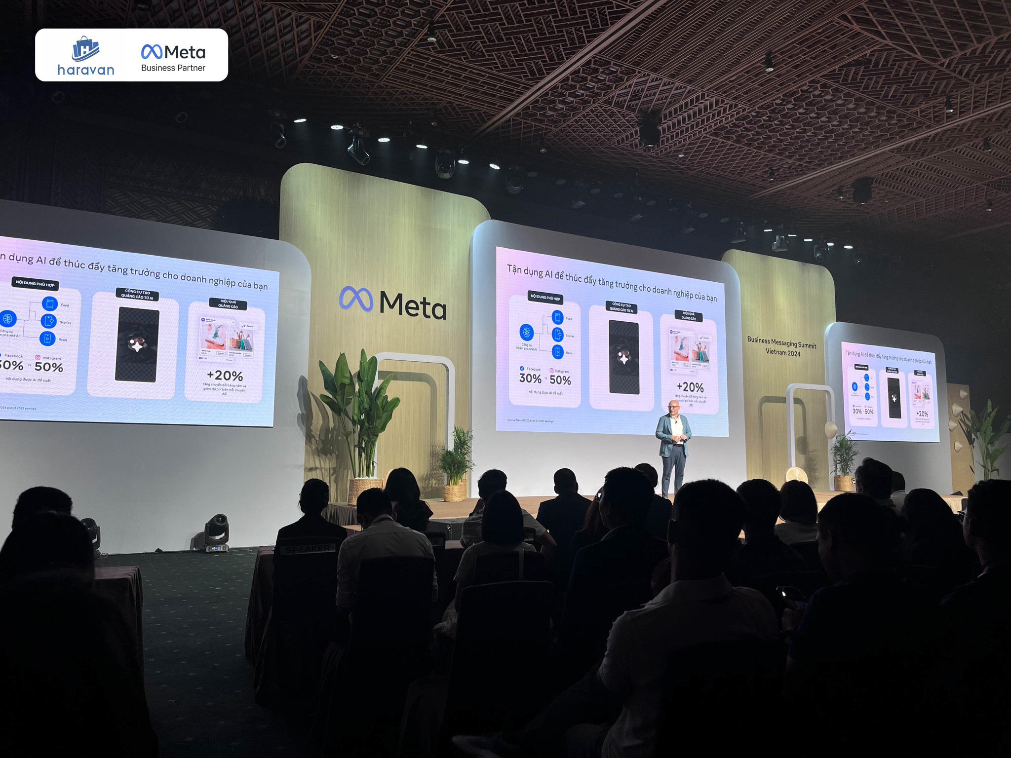 Toàn cảnh sự kiện Meta Business Messaging Summit 2024 cùng Haravan