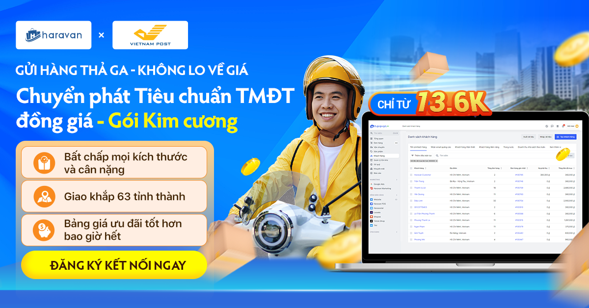 VNPOST ra mắt Gói cước chuyển phát Tiêu chuẩn TMĐT đồng giá