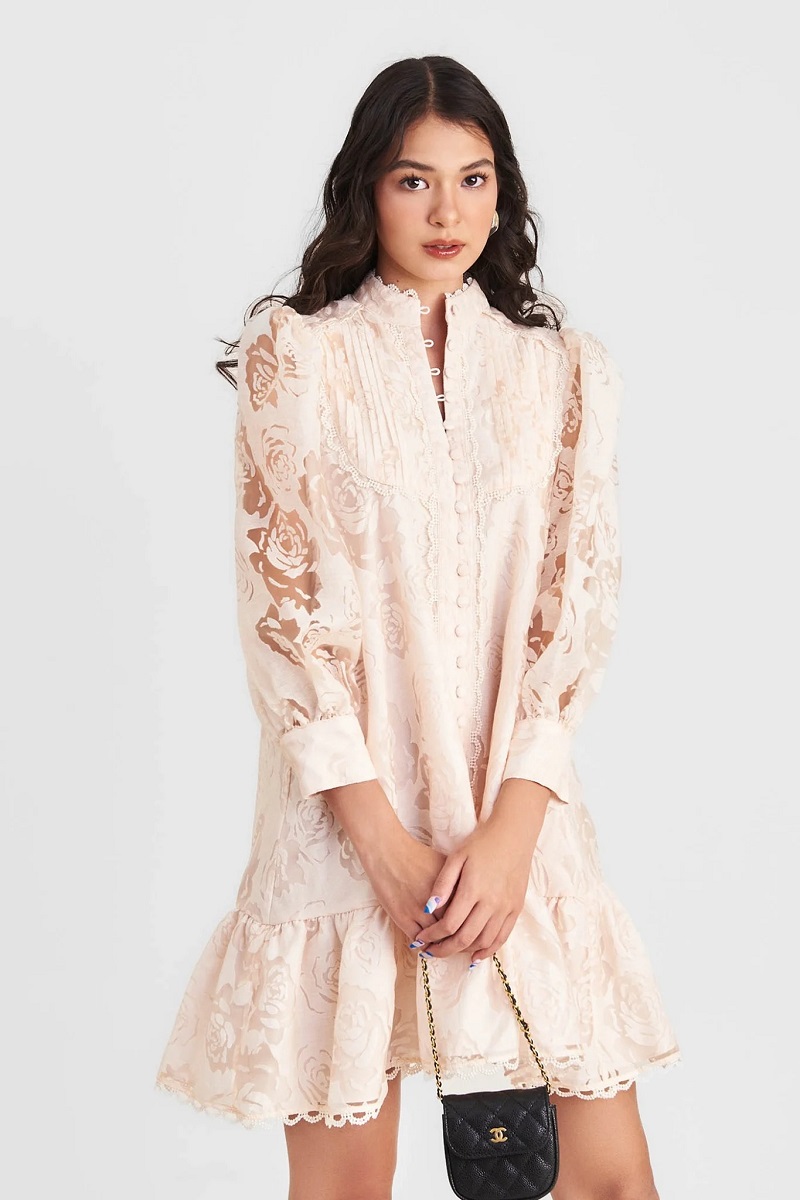 Mặc Đẹp Với Đầm Sheer Tại Nơi Công Sở Nàng Nào Cũng Thích