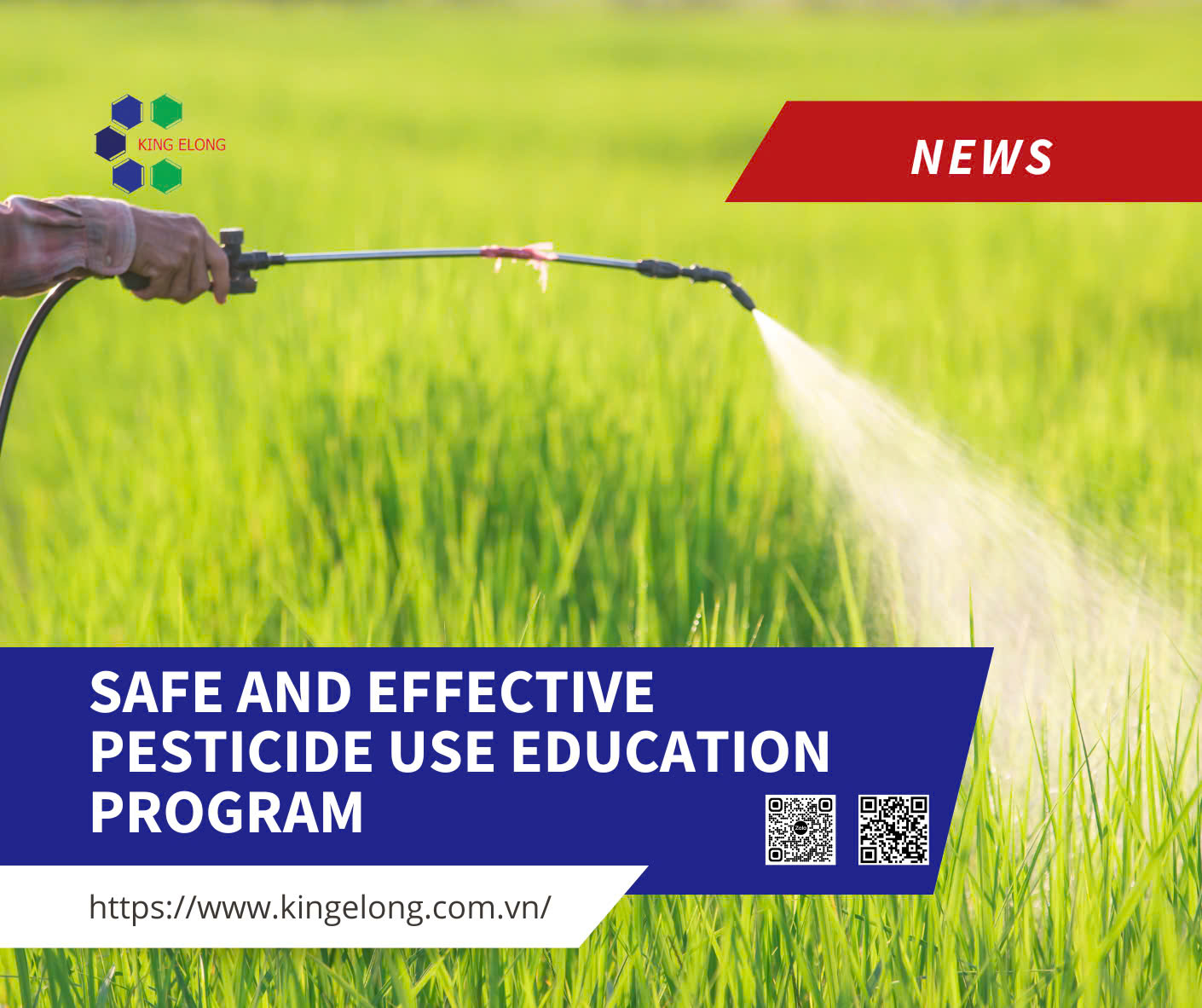 Safe and Effective Pesticide Use Education Program – Kingelong Việt Nam