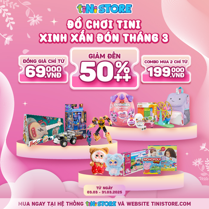 Hệ thống bán lẻ đồ chơi, đồ dùng cho trẻ em trên toàn quốc – tiNiStore.com