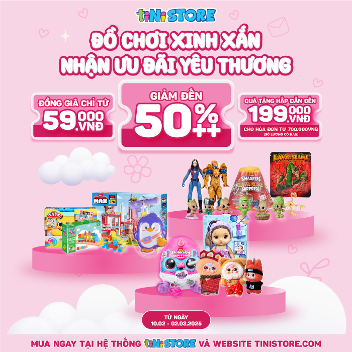 Hệ thống bán lẻ đồ chơi, đồ dùng cho trẻ em trên toàn quốc – tiNiStore.com