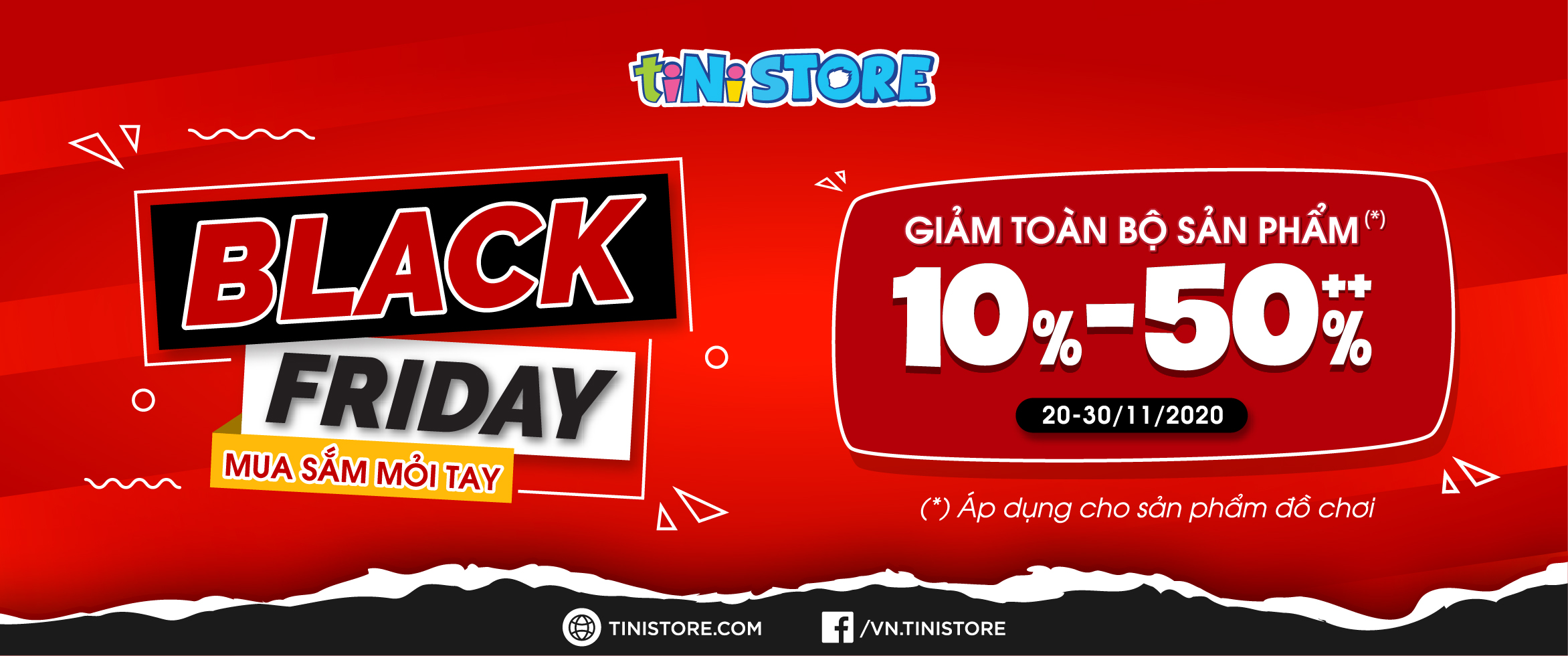 Hệ thống bán lẻ đồ chơi, đồ dùng cho trẻ em trên toàn quốc – tiNiStore.com