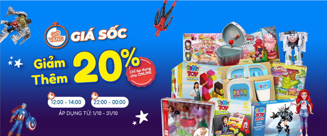 Hệ thống bán lẻ đồ chơi, đồ dùng cho trẻ em trên toàn quốc – tiNiStore.com