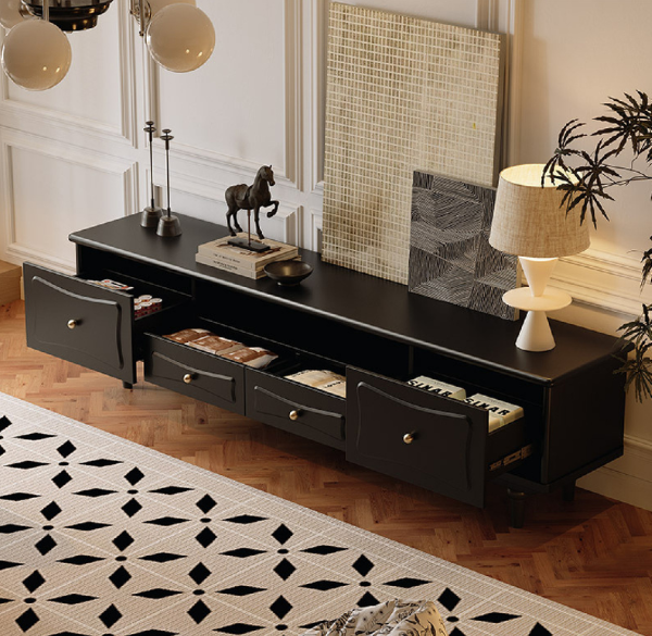 Tủ tivi là gì? Thiết kế trang trí phòng khách cùng kệ tivi