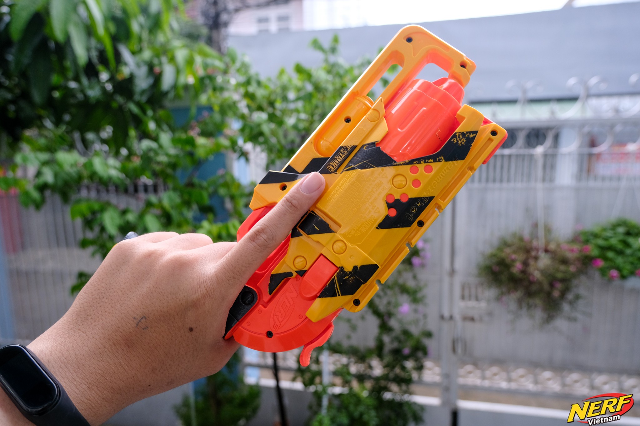 Nerf Zombie Strike Hammer Shot Stripes Color Scheme Special Edition ...