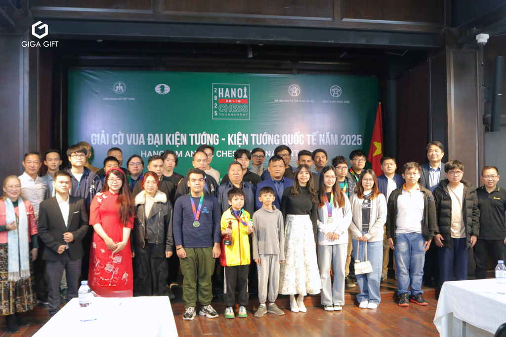 Giga Gift & Bế Mạc Giải Cờ Vua Đại Kiện Tướng, Kiện Tướng Quốc Tế 2025