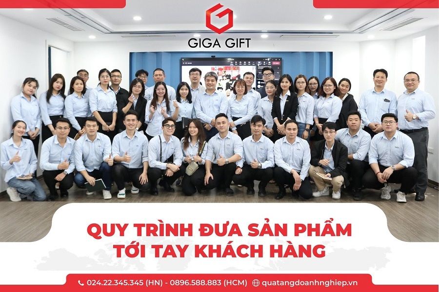 Quy Trình Từ A - Z Đưa Sản Phẩm Tới Tay Khách Hàng – Giga Gift