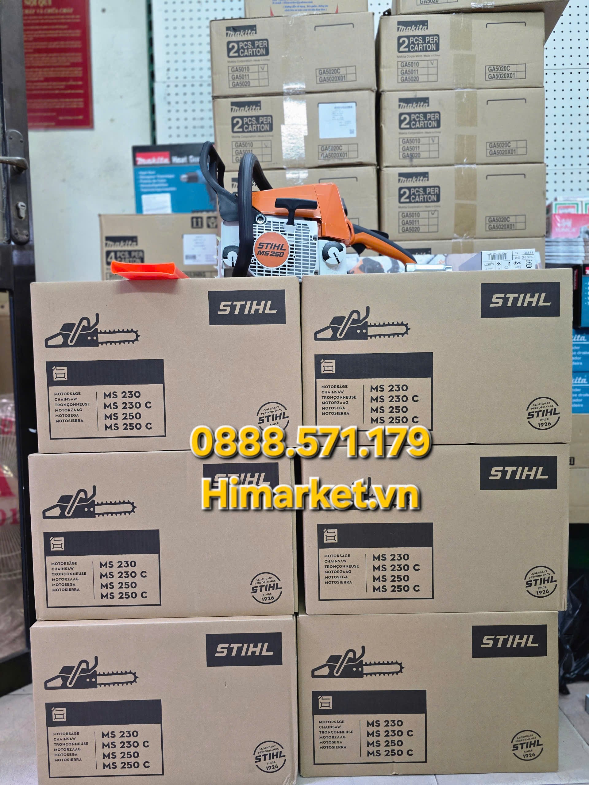 Máy cưa xích chạy xăng STIHL MS-250 - Himarket.vn