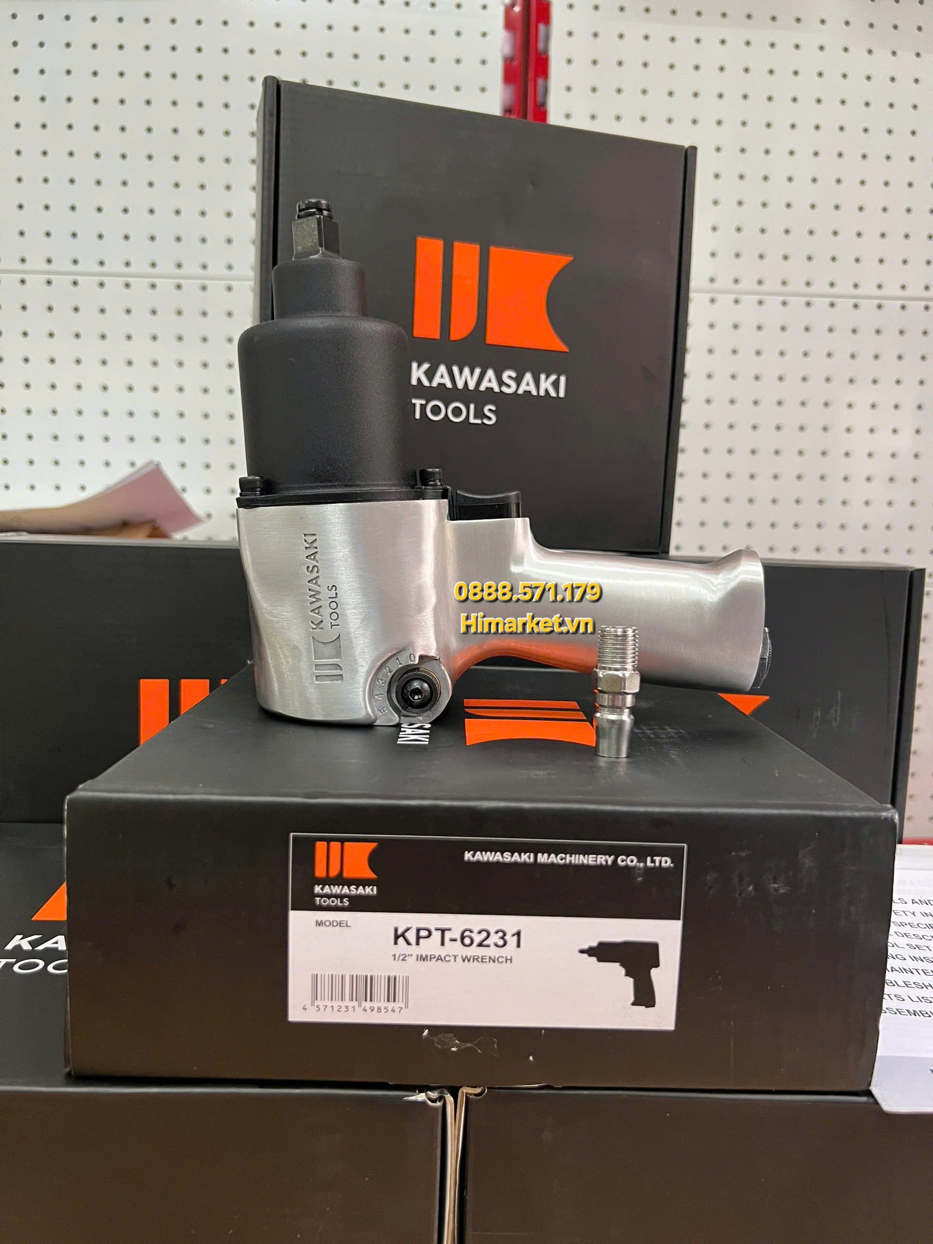 Súng Vặn Bulông 1/2" Kawasaki KPT-6231 - Himarket.vn