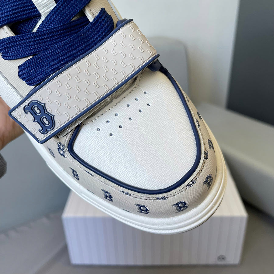 Giày MLB Chunky Liner Mid B Blue Beige rep 1:1, siêu cấp, like auth ...