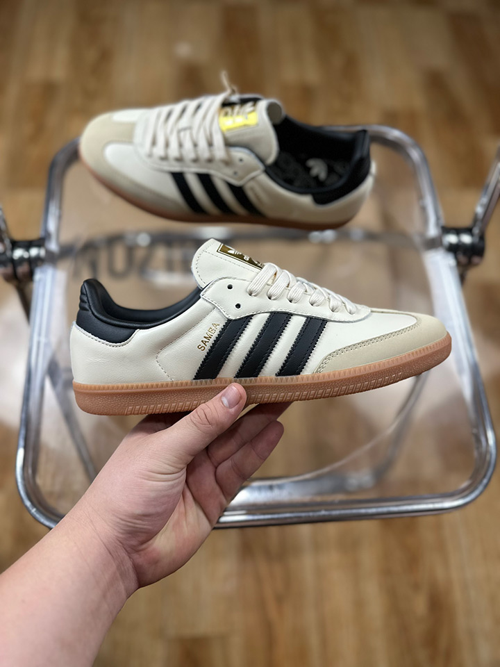(Da Thật) GIày Adidas Samba OG Cream White Sand Strata Best Quality ...