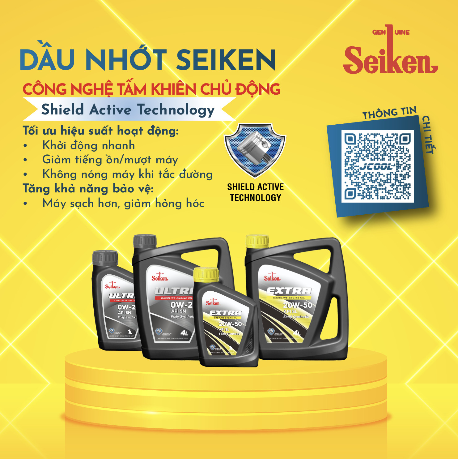 Dầu nhờn SEIKEN – Cooperation & Success