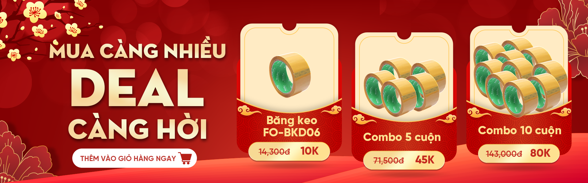 Băng keo – Thiên Long Shop