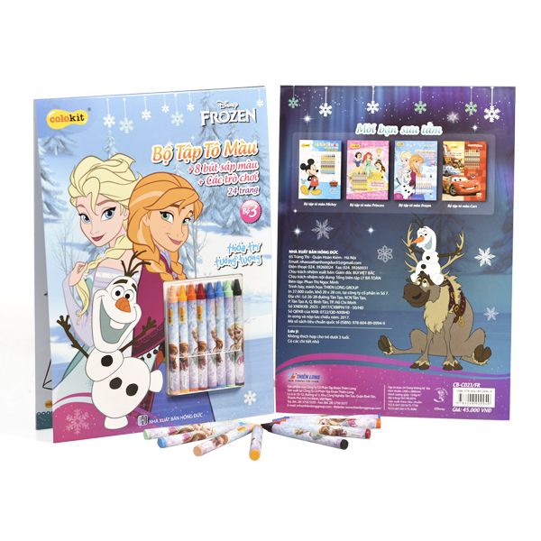 Tập tô màu colokit disney frozen cb-c021/fr | Văn Phòng P...