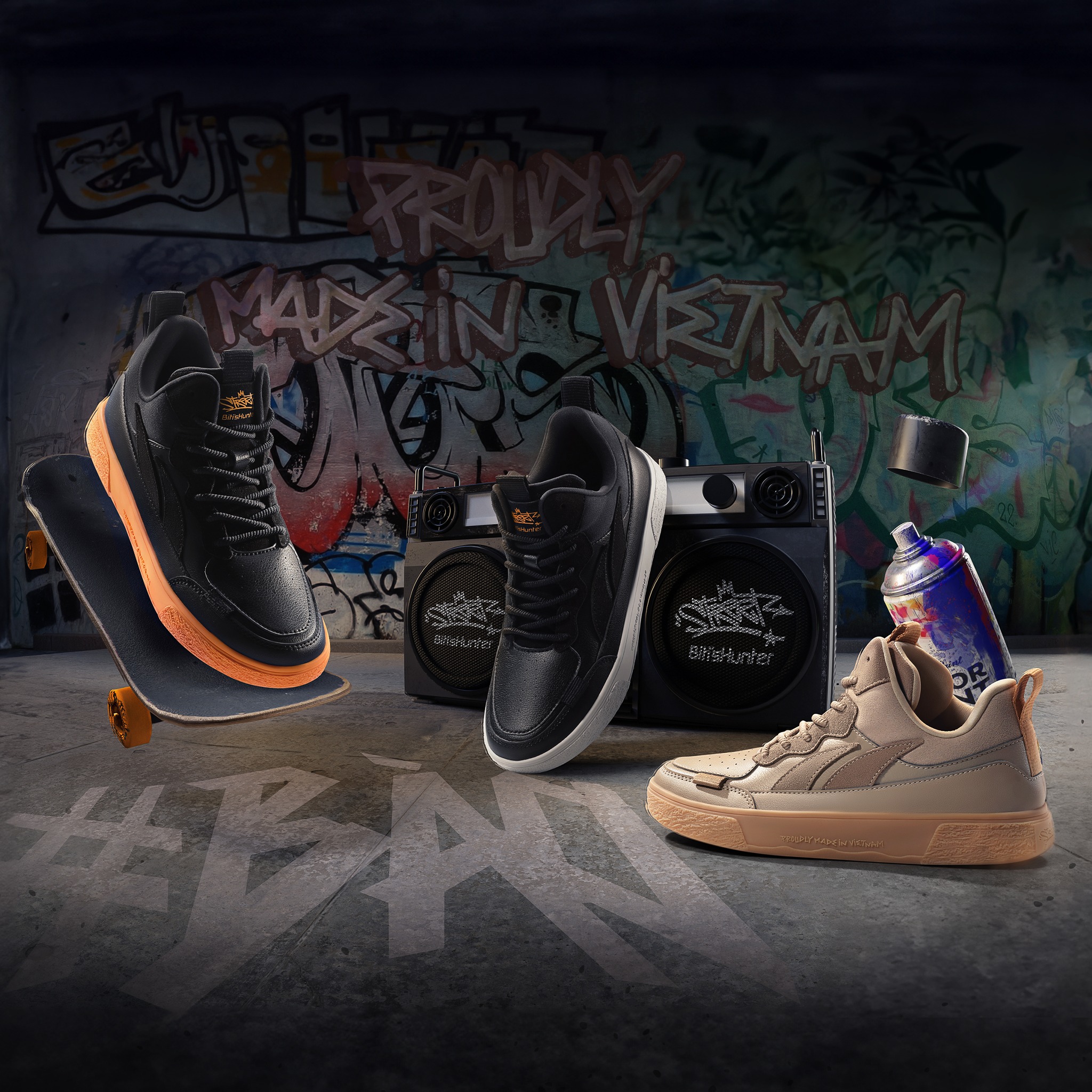 Hunter Street 2.0 đế #BÀO của Biti's có gì mà hot hơn cả mùa hè?