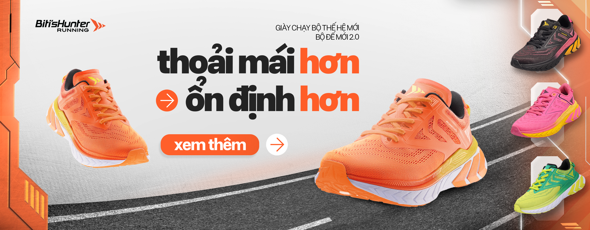 Hunter Running Nữ – Biti's