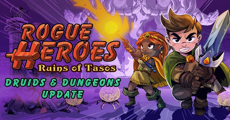 Druids & Dungeon, cập nhật của Rogue Heroes có trên Switch – nShop ...