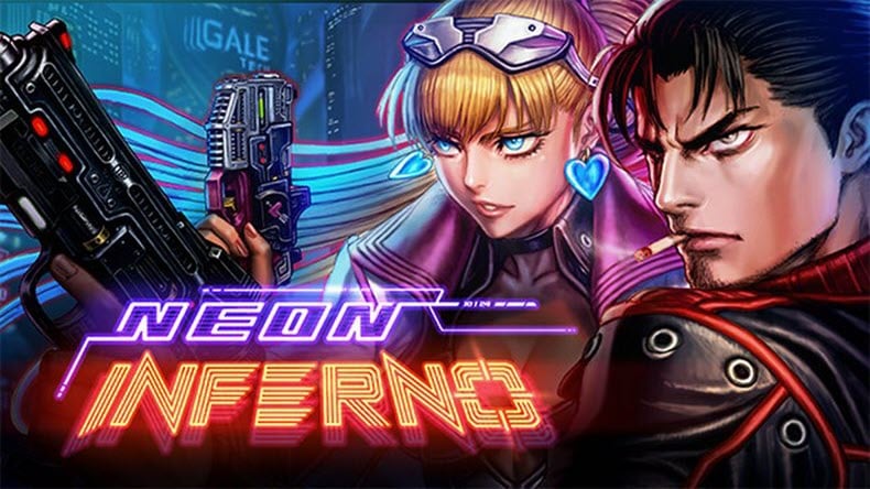 Neon Inferno, bắn súng 2D arcade tốc độ – nShop - Game & Hobby
