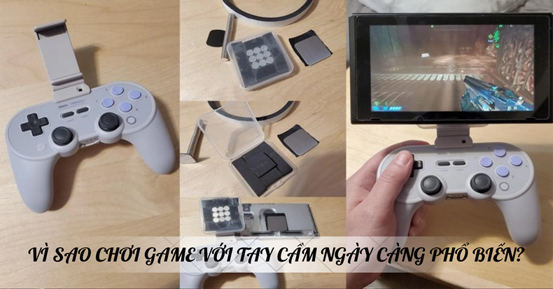Vì sao chơi game với tay cầm ngày càng phổ biến? – nShop - Game & Hobby