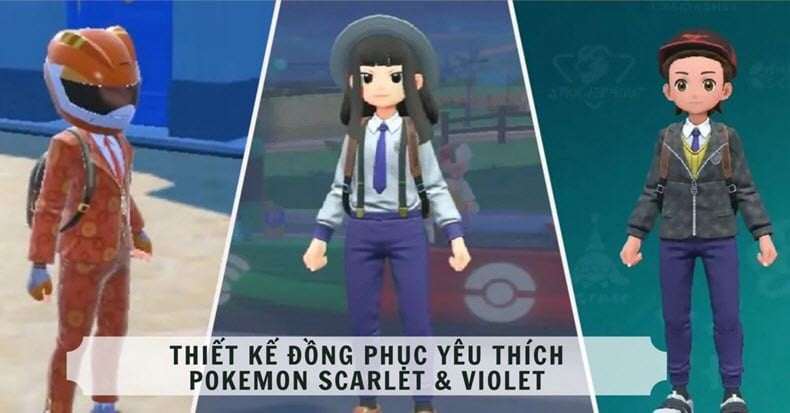 Các thiết kế Đồng phục yêu thích Pokemon Scarlet & Violet – nShop ...