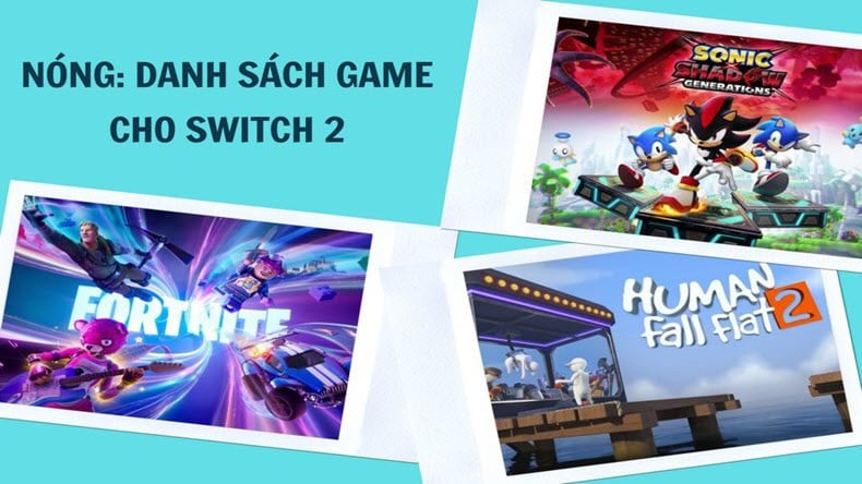 NÓNG: Danh sách game cho Switch 2 – nShop - Game & Hobby