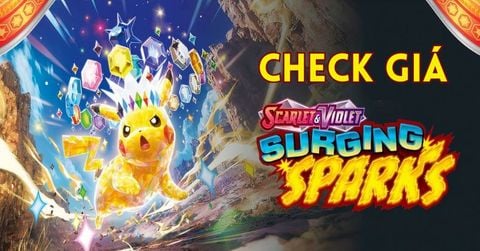 Check giá bài Pokemon TCG nShop Top 10 Card Surging Sparks – nShop ...