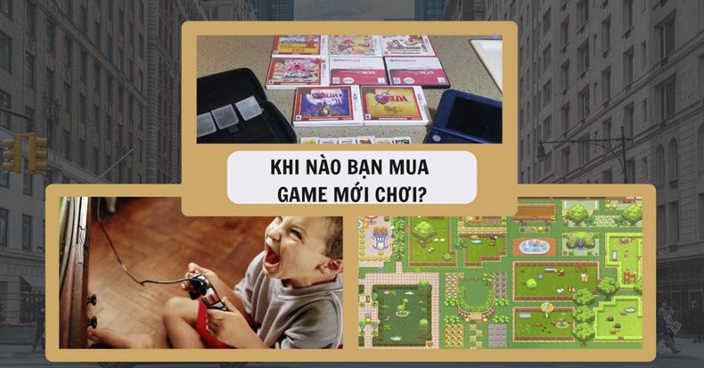 Khi nào bạn mua game mới về chơi? – nShop - Game & Hobby