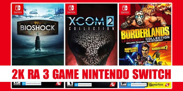 2K phát hành 3 game collection cho Nintendo Switch – nShop - Game & Hobby