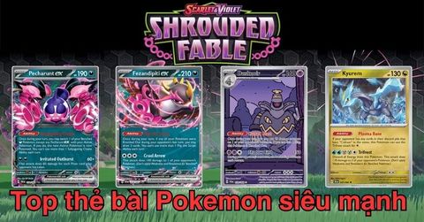 Check giá bài Pokemon TCG nShop Top 10 Card Surging Sparks – nShop ...