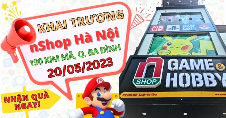 nShop Hà Nội Game & Hobby Khuyến mãi khủng mừng khai trương – nShop ...