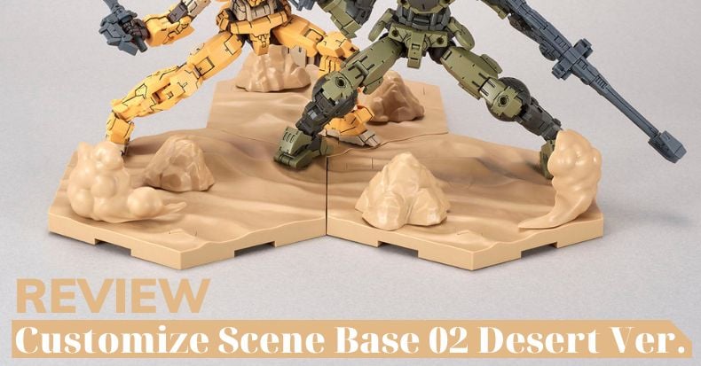 Review chi tiết Customize Scene Base 02 Desert Ver. – nShop - Game & Hobby