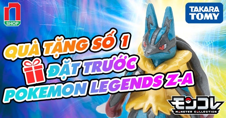 Đặt trước Pokemon Legends Z-A tại nShop tặng mô hình Pokemon – nShop ...