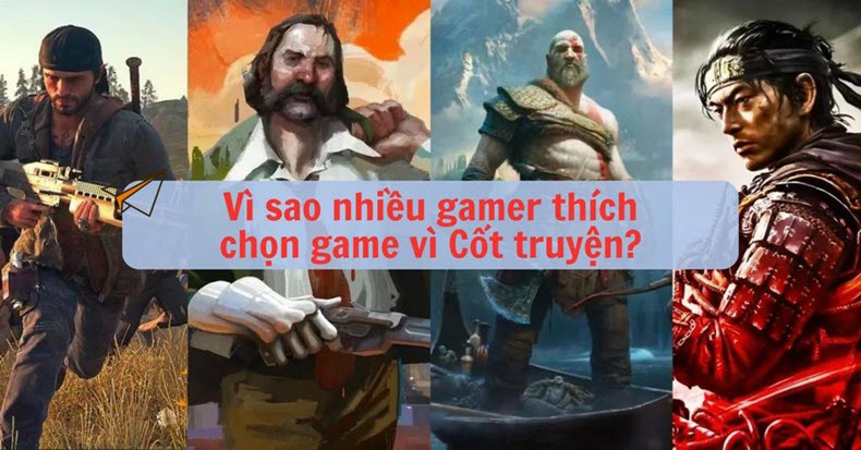 Vì sao nhiều gamer thích chọn game vì Cốt truyện? – nShop - Game & Hobby