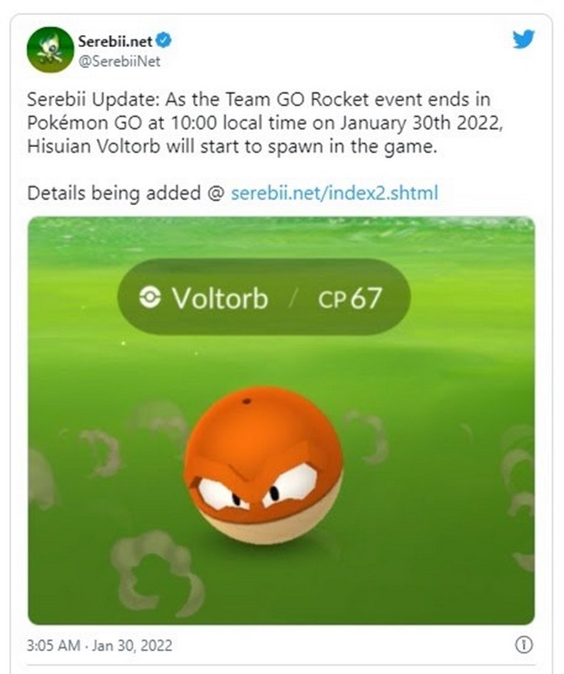 Đi bắt Hisuian Voltorb trong Pokemon GO thôi các bạn ơi – nShop - Game ...