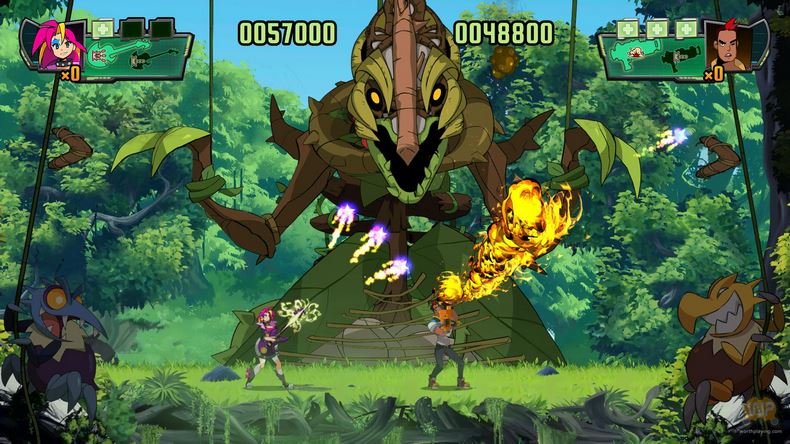 Vừa chạy vừa bắn với game Spidersaurs trên Switch vào mùa xuân năm nay ...