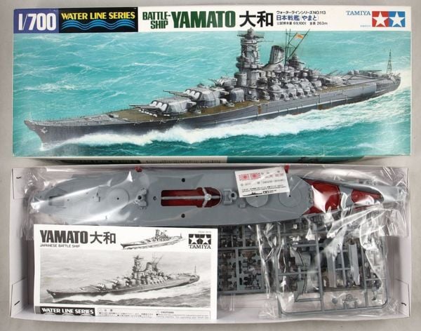 Mô hình chiến hạm Japanese Battleship Yamato 1/700 Tamiya 31113 – nShop ...