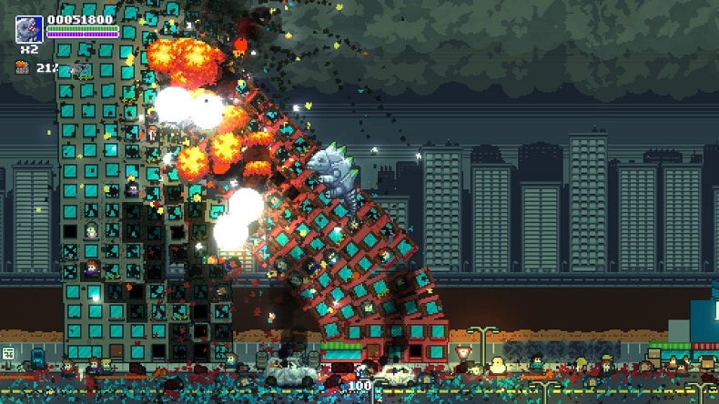 Terror of Hemasaurus Game phá hoại thành phố với quái thú khổng lồ ...