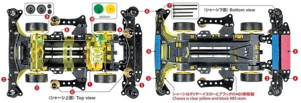 Xe đua Mini 4WD Neo VQS Advance Pack Tamiya 95598 – nShop - Game & Hobby