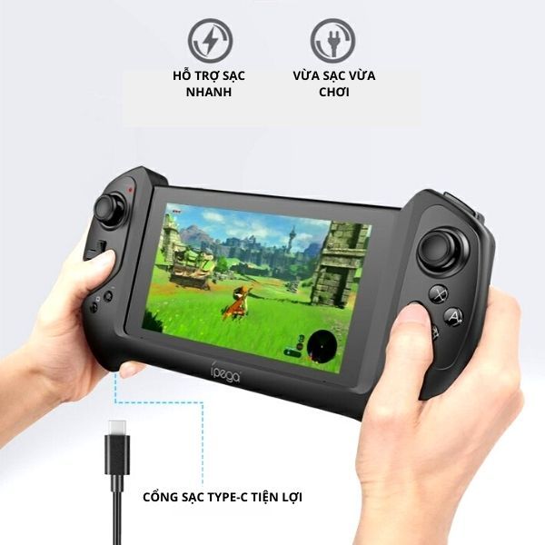 Tay cầm Joycon iPega Tomahawk Controller Grip Nintendo Switch – nShop ...