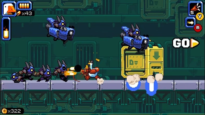 Mighty Goose - Rambo lùn Metal Slug kết hợp Untilited Goose – nShop ...