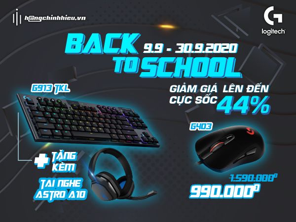 LOGITECH - GIẢM GIÁ SỐC TỚI 44%